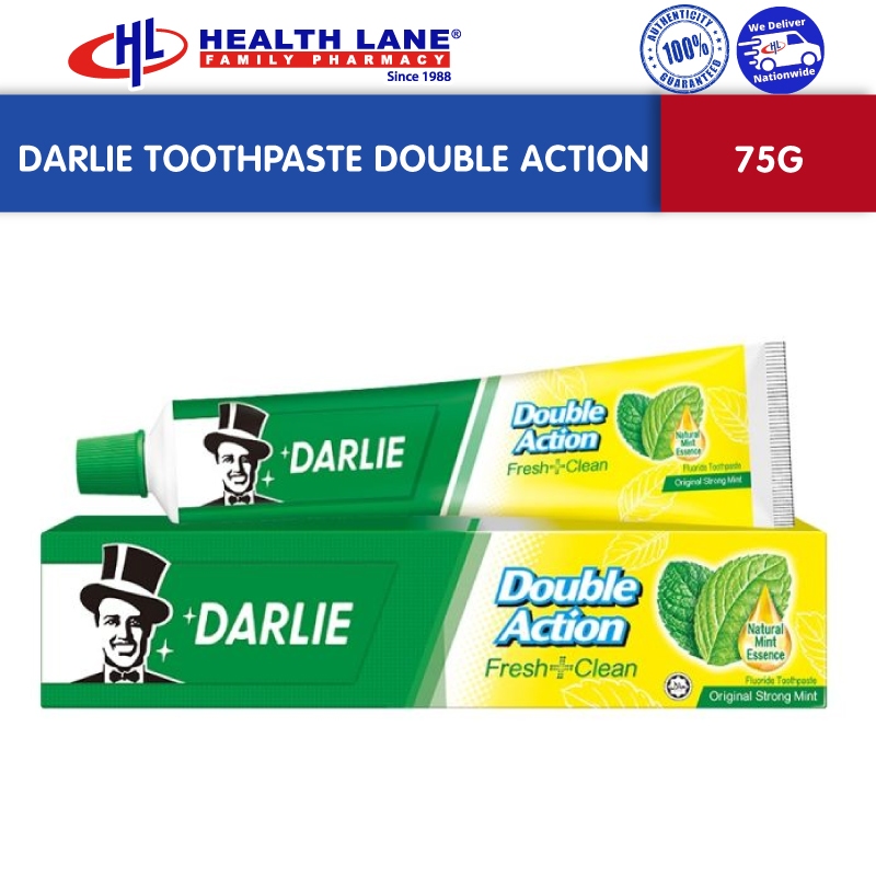 Darlie Toothpaste Double Action (75g) | Shopee Singapore