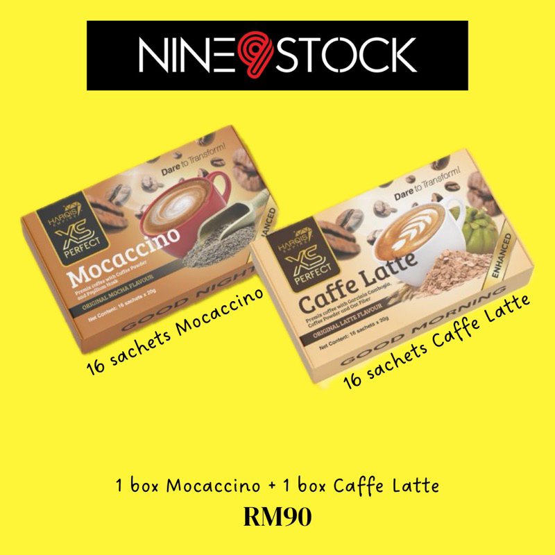 XS PERFECT DRINKS Mocaccino + Caffe Latte | Shopee Singapore
