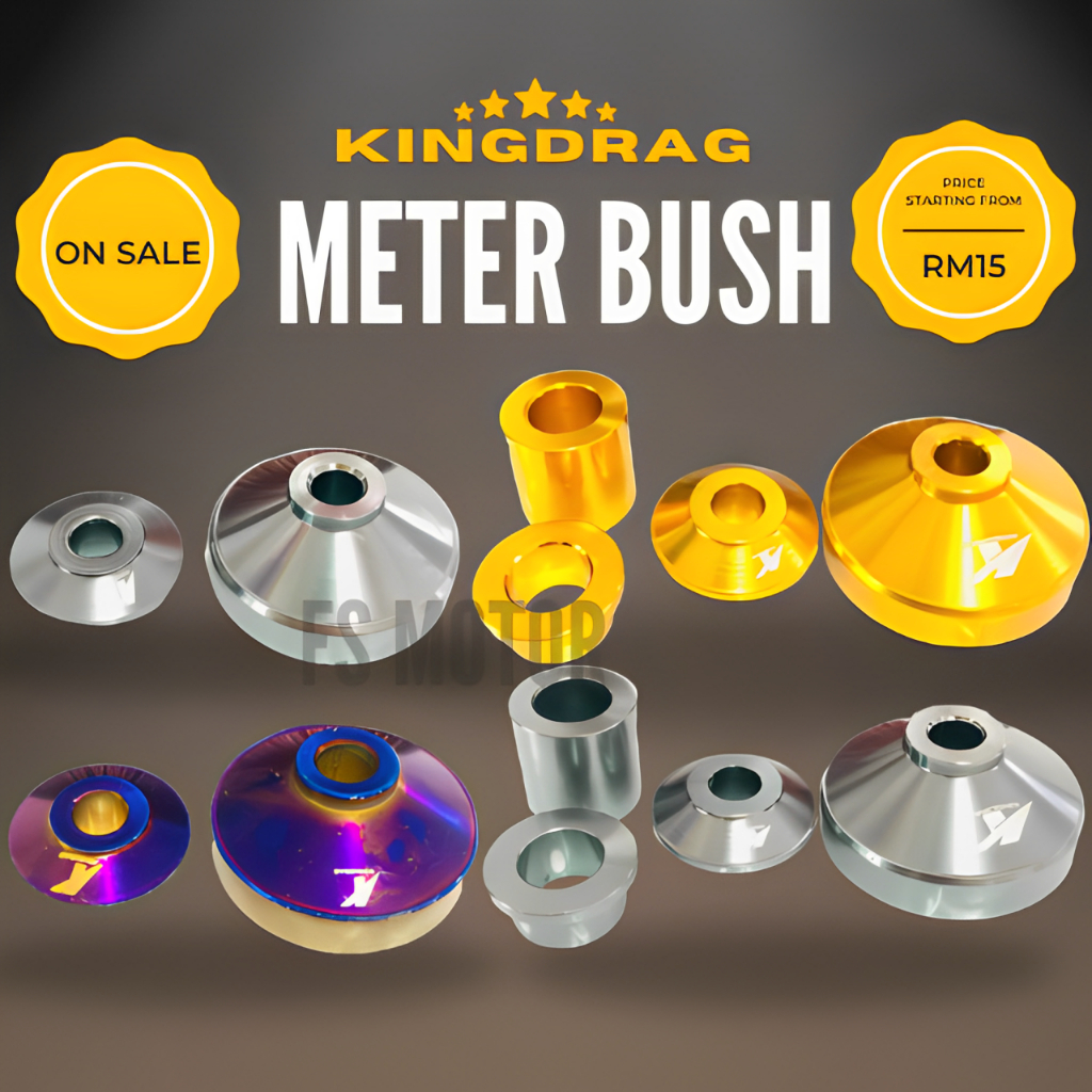 KING DRAG METER BUSH RIM BAHAGIAN DEPAN (KIRI KANAN) METER BUSH SET ...