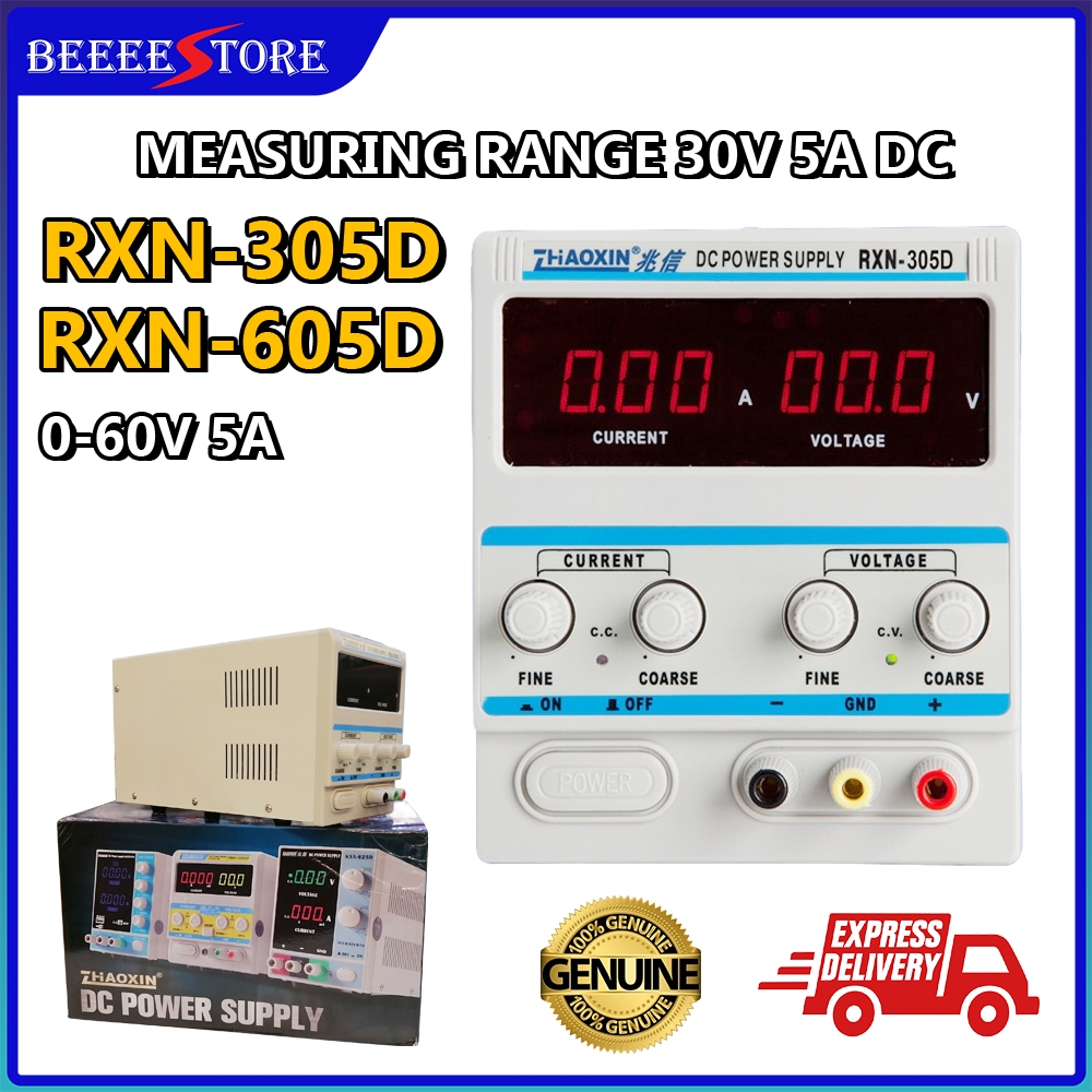 ZHAOXIN RXN-305D 150W Single Output Type 30V 5A linear dc power supply ...