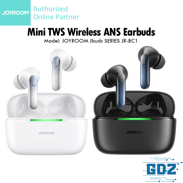 JOYROOM TWS Jbuds Series JR-BC1 Bluetooth True Wireless ANC Noice Cancellation Earbuds Built in ...