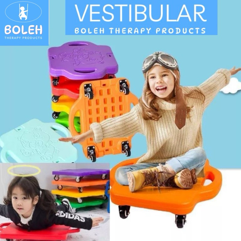 BOLEH Scooter For Kids,Sensory Training Equipment,Kids Slide Board ...