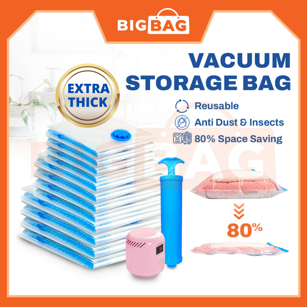 Vacuum Bag Clothes Organization Vacuum Storage Bag Vacuum Plastic Bag ...