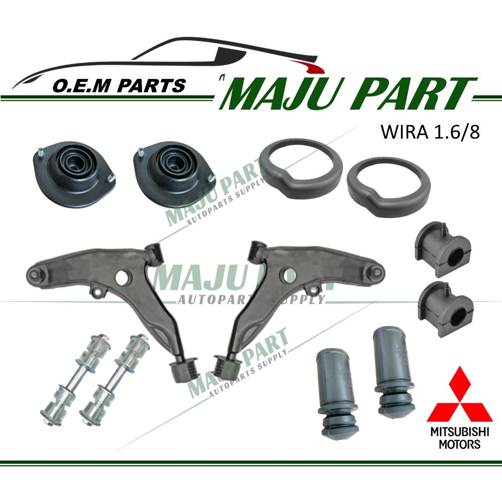 MITSUBISHI- WIRA 1.3, 1.5, 1.6, 1.5SE PERSONA Front Suspension SET ...