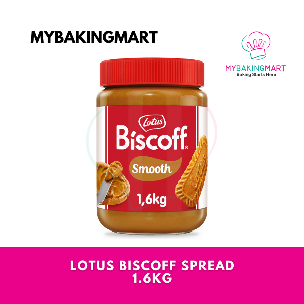 Mybakingmart | Lotus Biscoff Spread 1.6 kg / Jam - Baking Ingredients ...