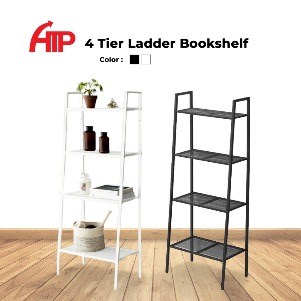 ATP Multipurpose Rack 4 Tier Ladder Shelves Office Living Room Rack ...