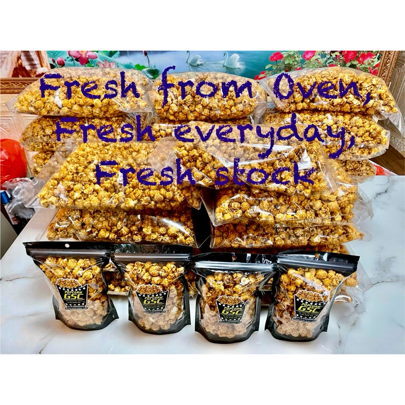 Popcorn GSC Golden Sweet Caramel - Fresh 1kg | Shopee Singapore