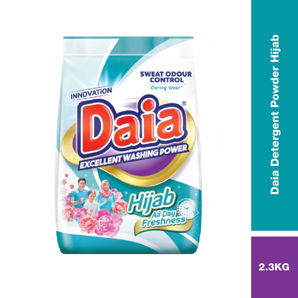 Daia Clean & Fresh Hijab Detergent Powder (2.3kg) | Shopee Singapore