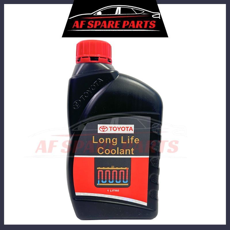 TOYOTA Long Life Coolant 1Litre Long Life Antifreeza Tangki Coolant ...