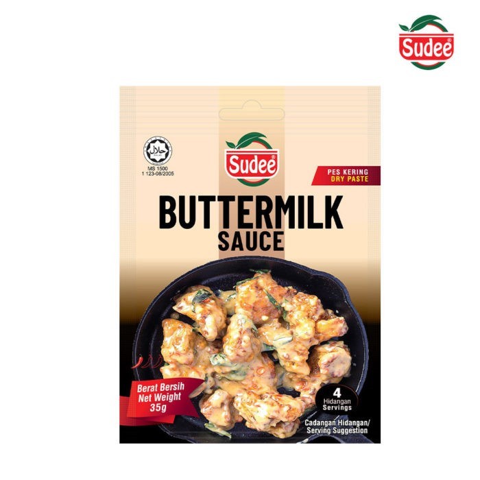 SUDEE Buttermilk: halal seasoning that cooks quickly and easily, it's delicious (35g) | Shopee ...