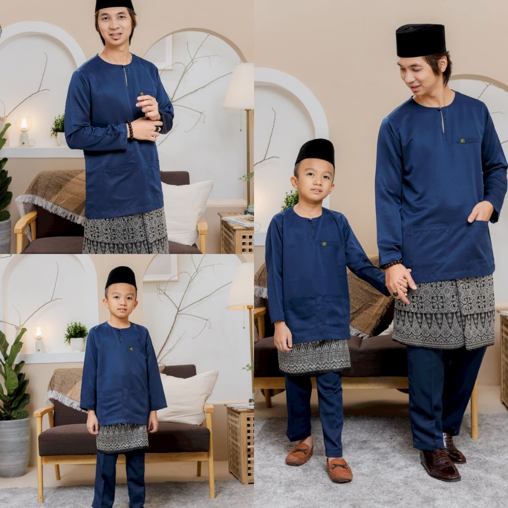 Baju MELAYU TELUK BELANGA MODEN BAJU RAYA POKET 3 / TOUGH THAN PASAK ...