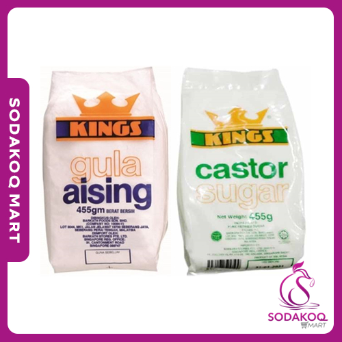 KINGS Gula Aising / Gula Kastor (455g) | Shopee Singapore