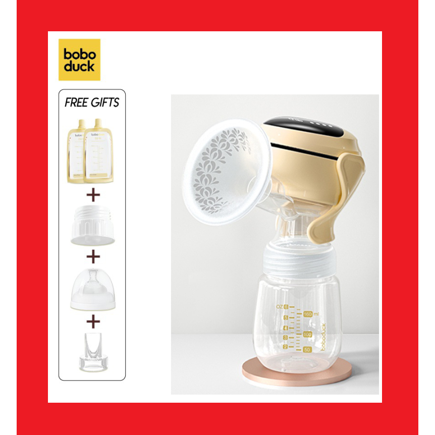 Boboduck Belle Wireless Portable Breast Pump (Portable and Rechargeble) | Shopee Singapore