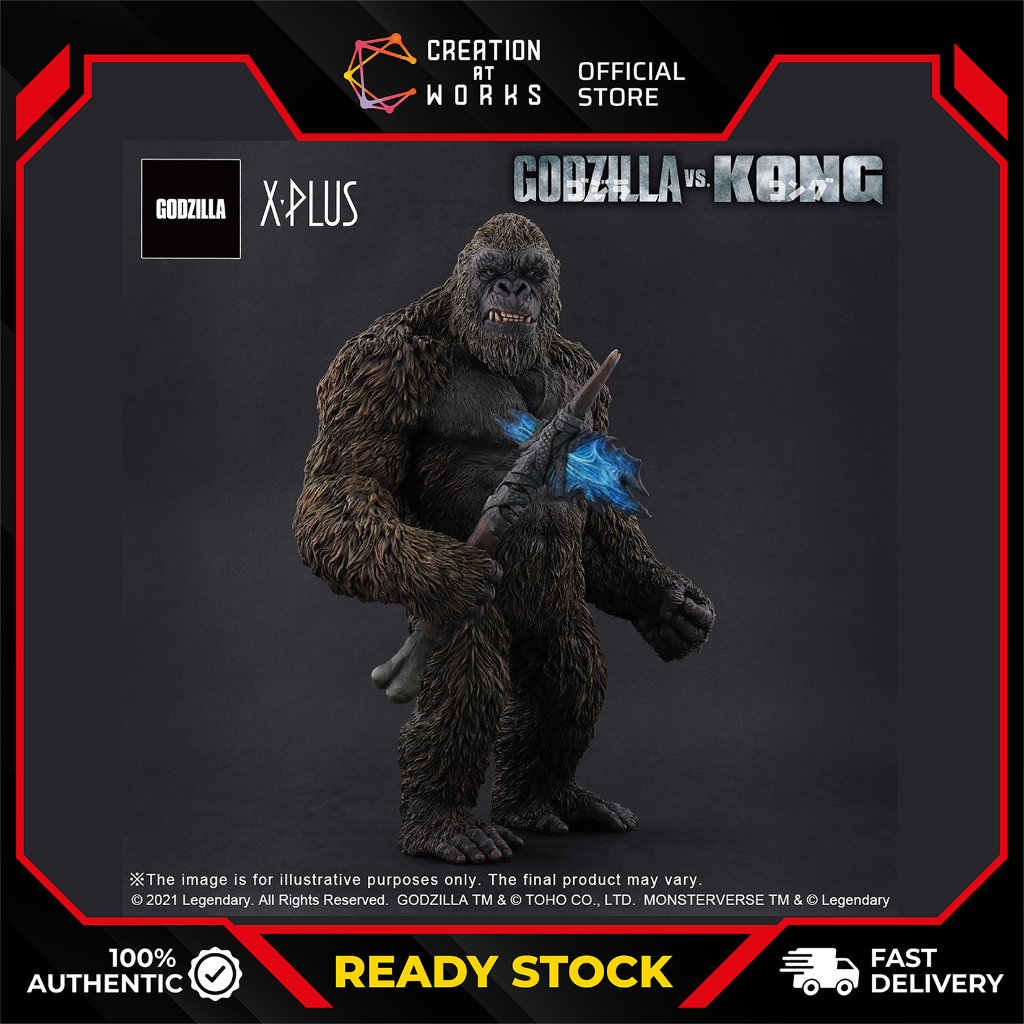 X-Plus: Large Kaiju Series: Kong 2021 Godzilla vs Kong | Shopee Singapore