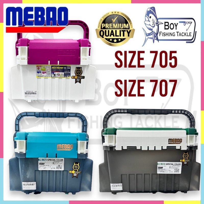 MEBAO TACKLE BOX FISHING TACKLE BOX MULTI-FUNCTION MEIHO MINGDIAO VS ...