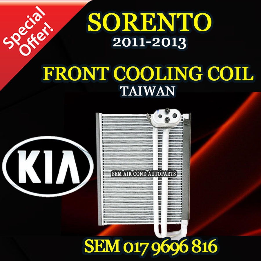 KIA SORENTO 2011-2013 YEAR TAIWAN NEW FRONT COOLING COIL/ EVAPORATOR ...