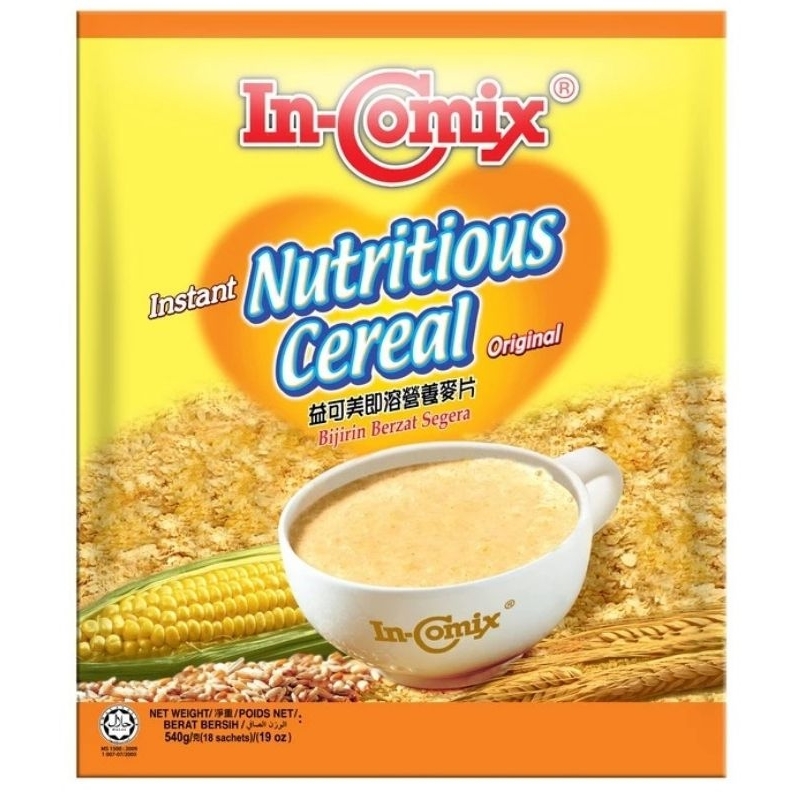 [In Comix] Instant Nutritious Cereal (30g x 18's) | Shopee Singapore