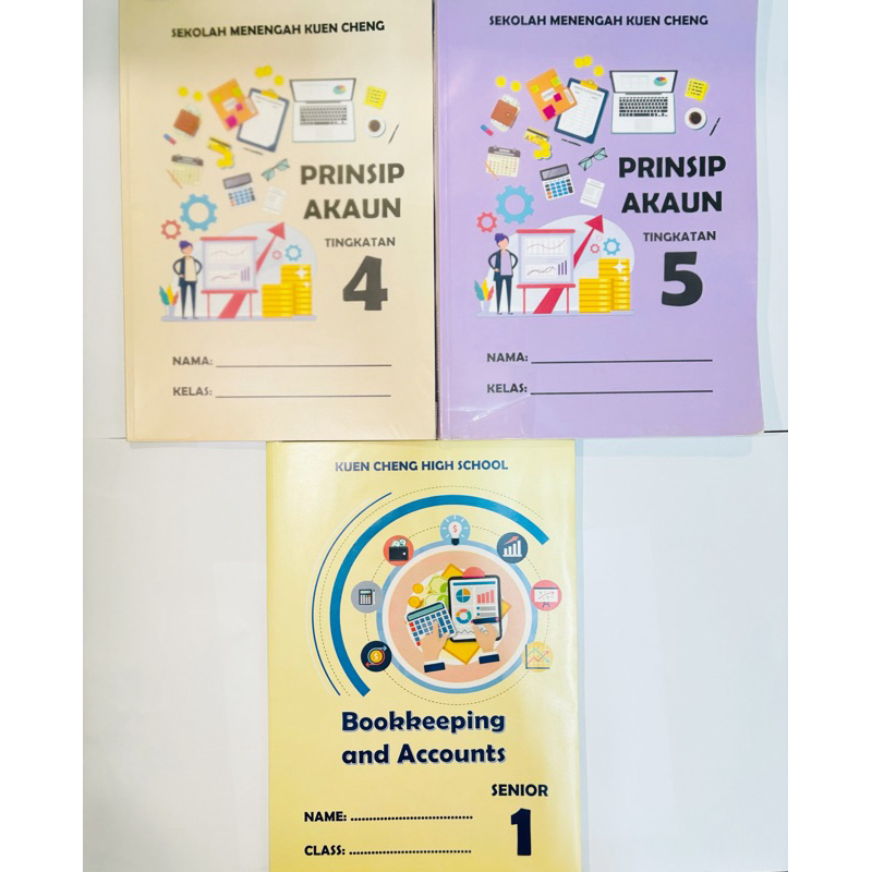 SPM KSSM Prinsip Akaun 会计学 Tingkatan 4,5 2nd Hand Book For 4,5 ...