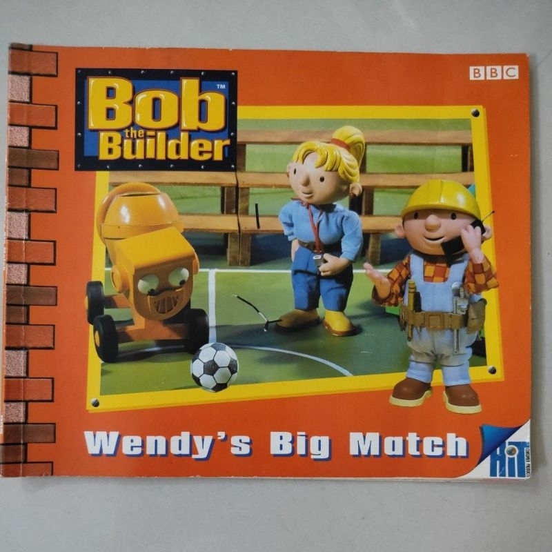 Bob the Builder Wendy's Big Match BBC Children English Reading Story ...