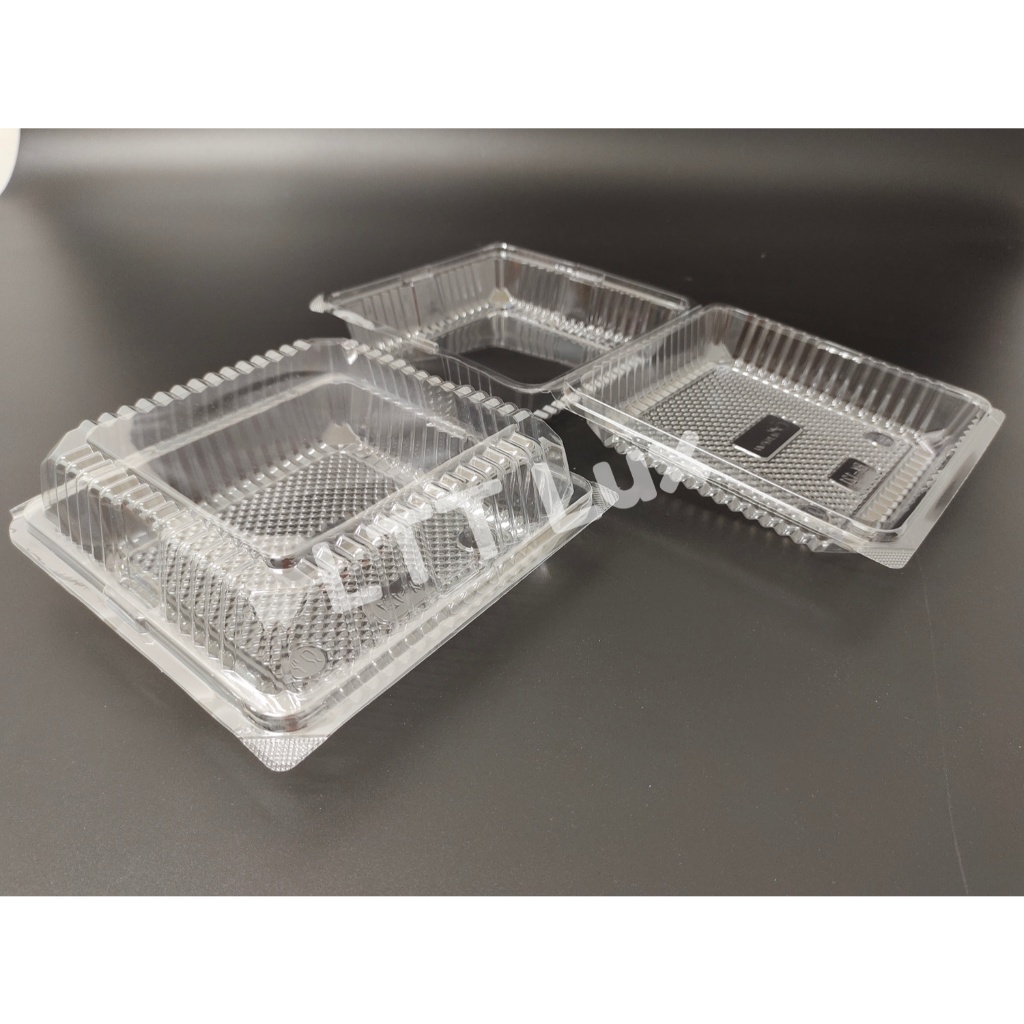 6" Kuih Container BX121 / Bakery Disposable Plastic Clear Container ...