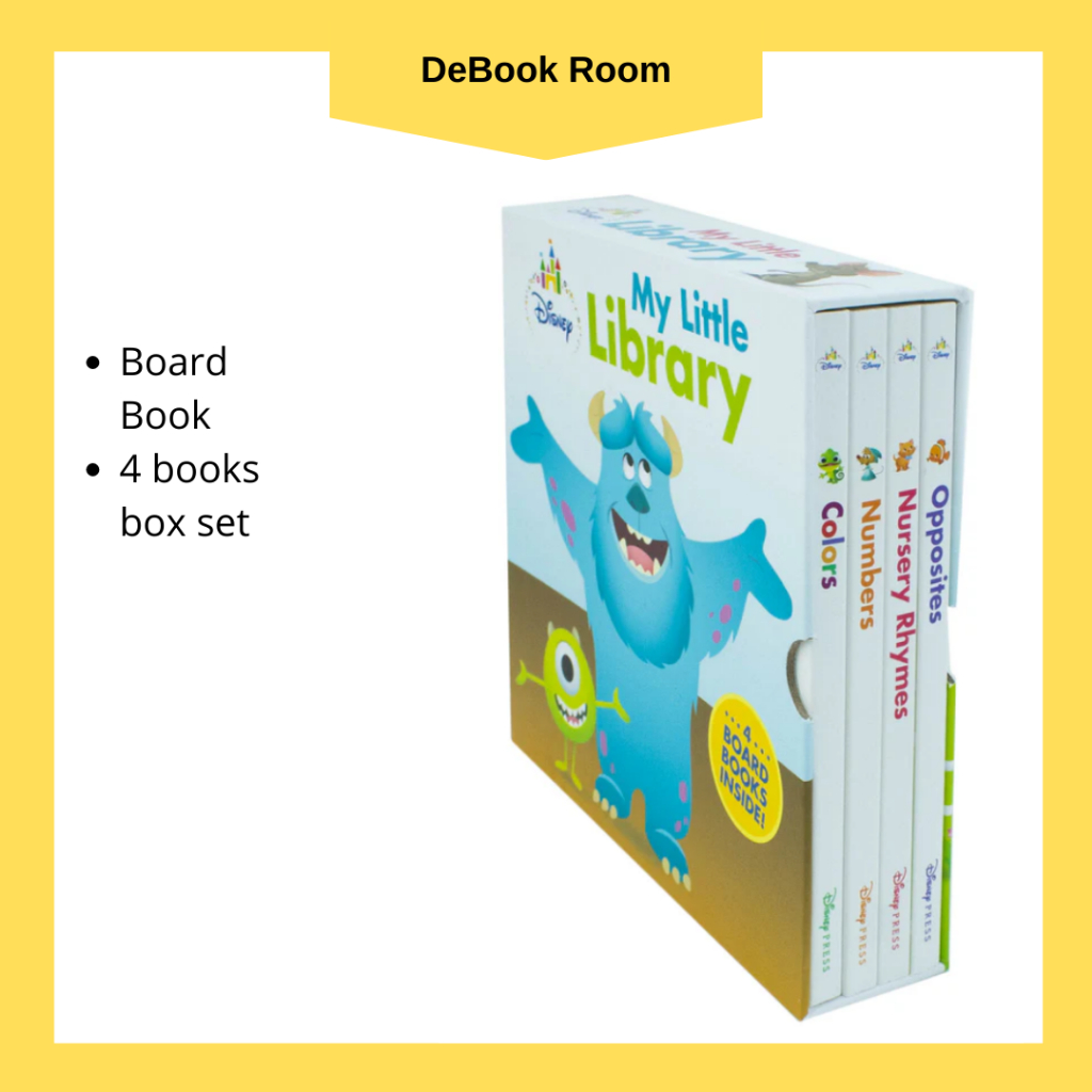 Disney My Little Library 4 Books Box Set | Shopee Singapore