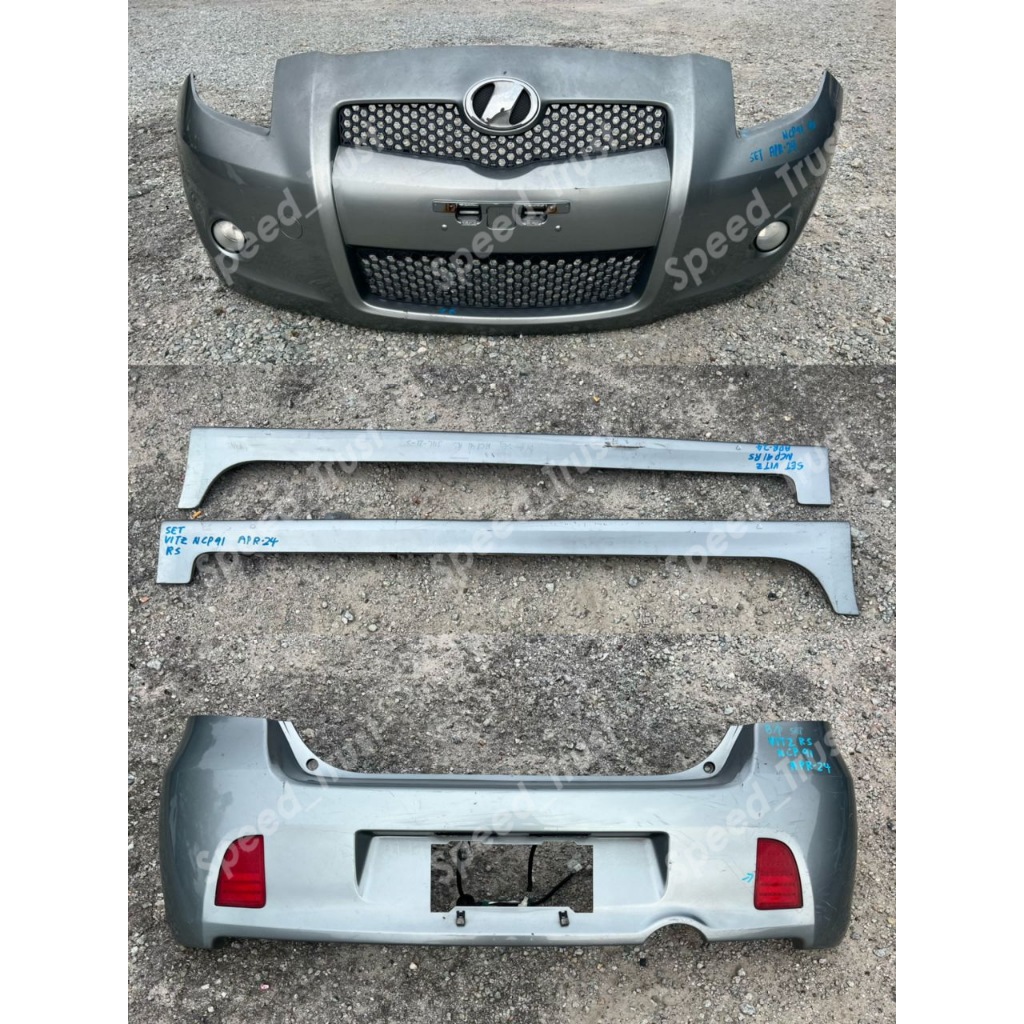 USED Bodykit Front Rear Bumper Depan Belakang Side Skirt Skirting Grill ...