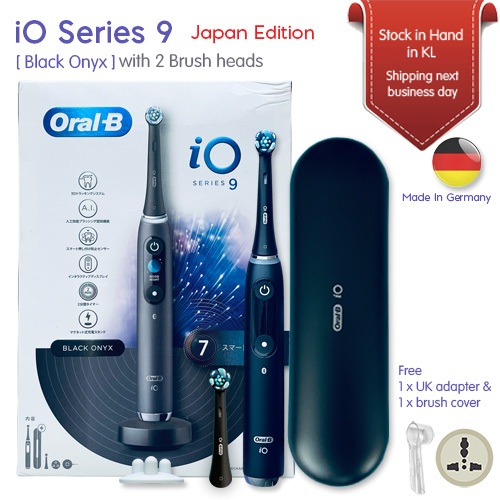 Oral-B iO Series iO9 / iO9N Black Onyx Electric Toothbrush Revolutionary Magnetic Technology ...