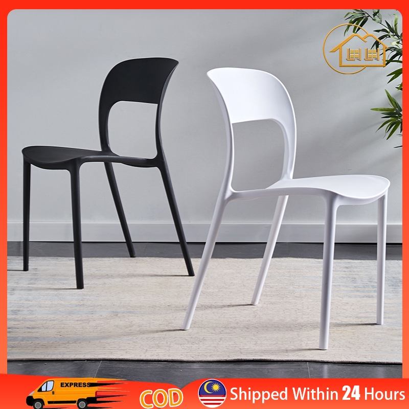 LI- Nordic Plastic chair Kerusi plastik Dining chair PP Chair Kerusi ...