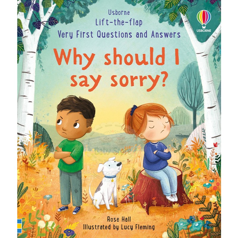 Usborne why should I say sorry? / Usborne Very First Questions ...