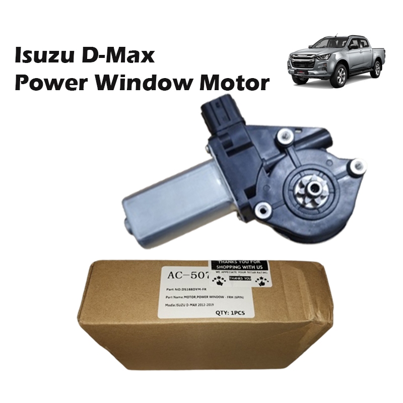 Isuzu D-Max Front Right Power Window Motor(6Pin) | Shopee Singapore