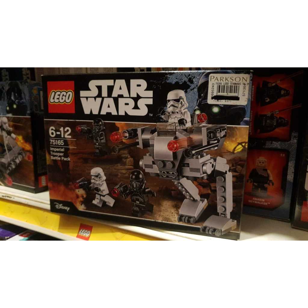 Lego Star Wars 75165 Imperial Trooper Battle Pack (NEW/MISB) | Shopee ...