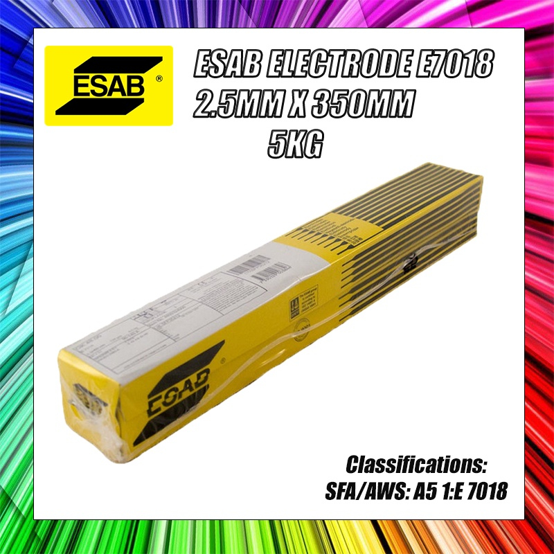 ESAB WELDING ELECTRODE OK 48.04 2.5MM E7018 5KG | Shopee Singapore