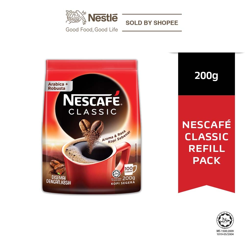 NESCAFE Classic Refill Pack (200g) | Shopee Singapore
