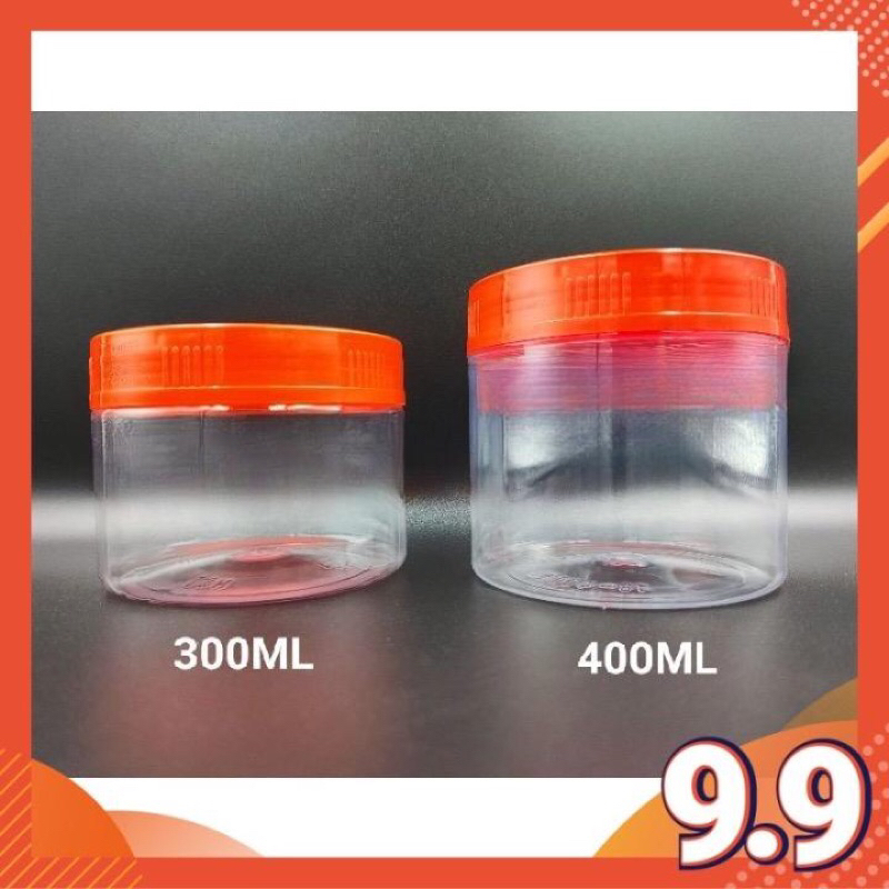 300ML/400ML Plastic Containers / Balang Kuih Raya / Kuih Raya /Choco ...