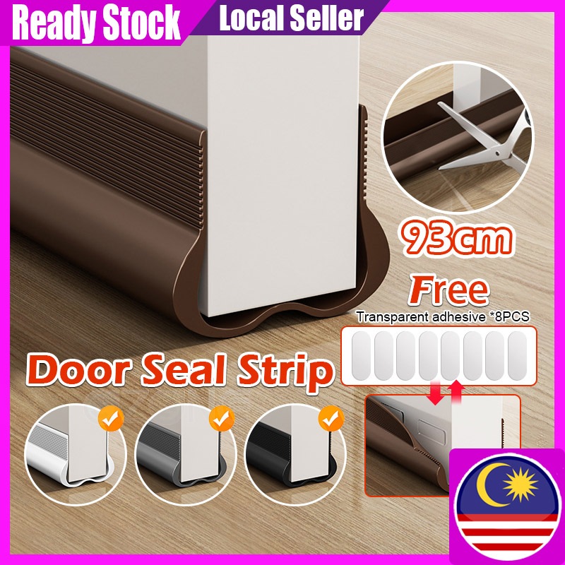 93cm Door Bottom Seal Strip Dust Sound Wind Proof Insect Blocker Door ...