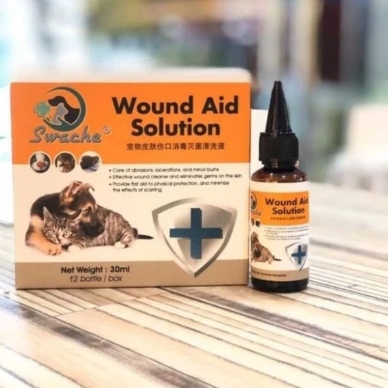 Swache Wound Aid Solution Dog & Cat 30ml | Shopee Singapore