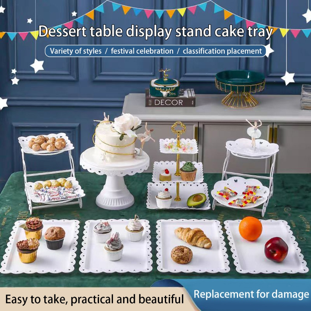 Birthday Decoration Dessert Table Display Stand Decoration Coffee Table ...