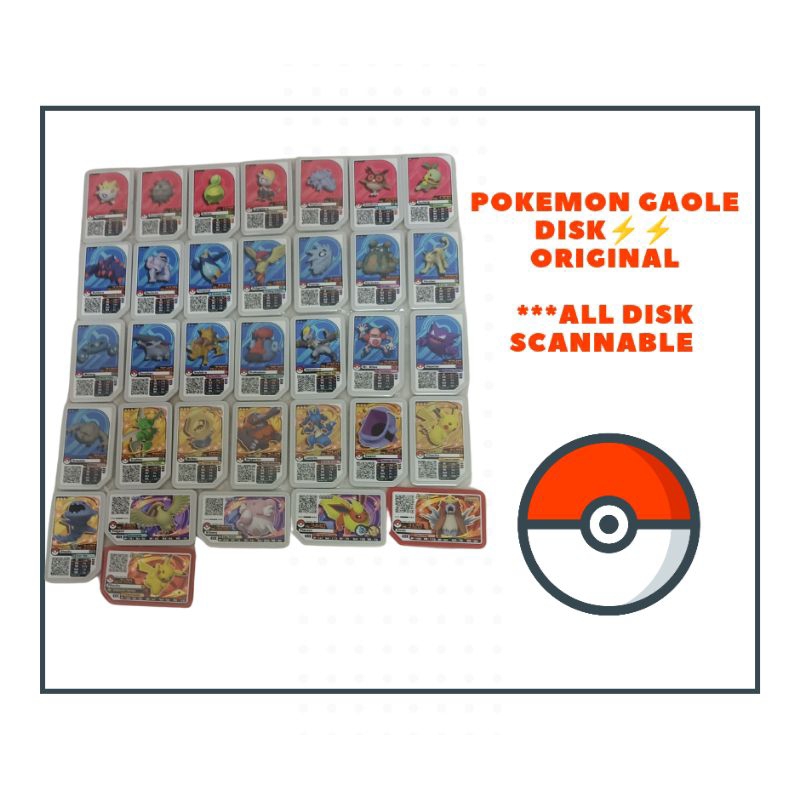 Pokemon gaole disk set Pokemon gaole disk set Pokemon gaole disk***All ...