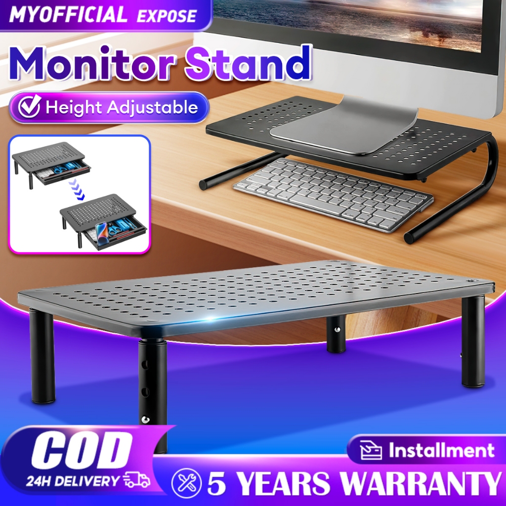 monitor laptop stand PC Desktop Computer Monitor Screen Increased Shelf ...