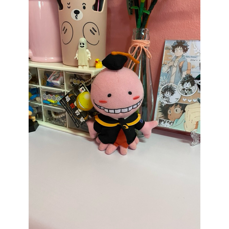 Assasination classroom koro sensei pink plush (used) | Shopee Singapore