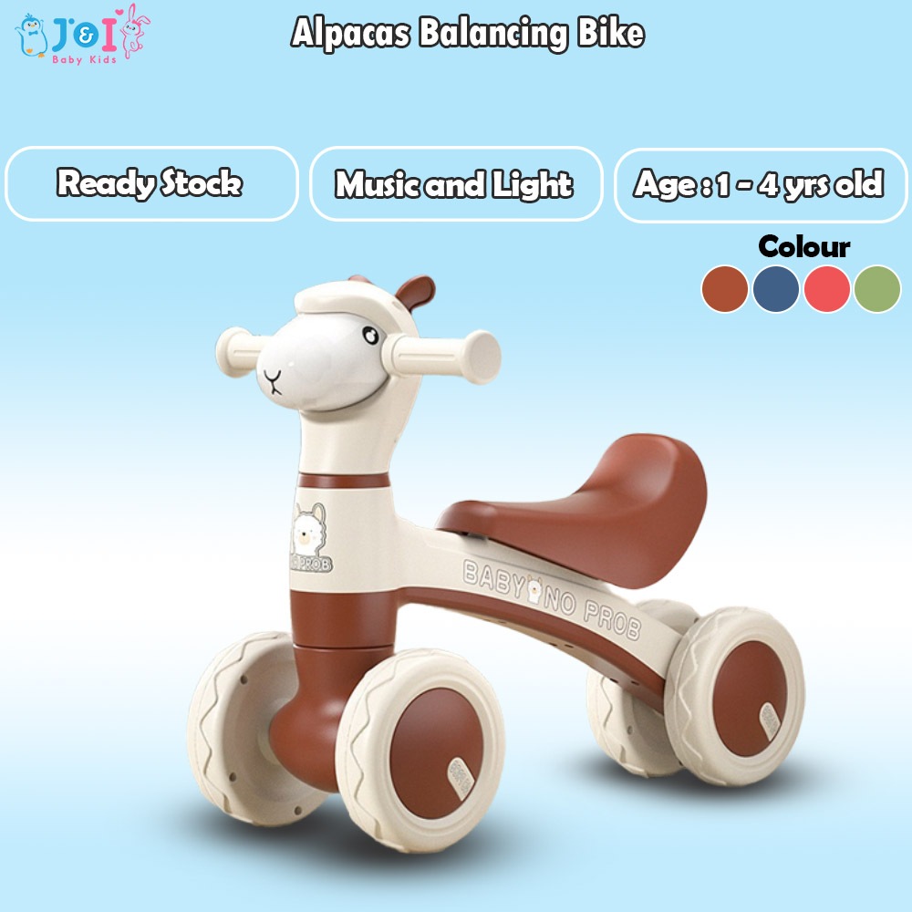 Alpaca Baby Sport Balance Walker Glider Mini Bike Learning Tricycle ...