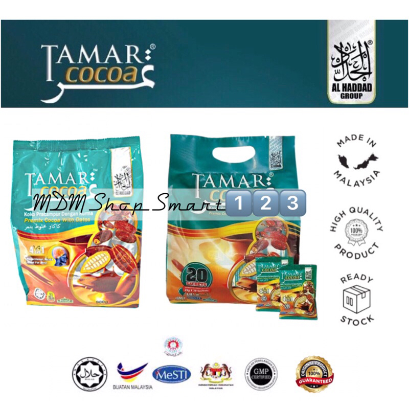 TAMAR COCOA 900g / TAMAR COCOA 20 SACHET x 25g % | Shopee Singapore