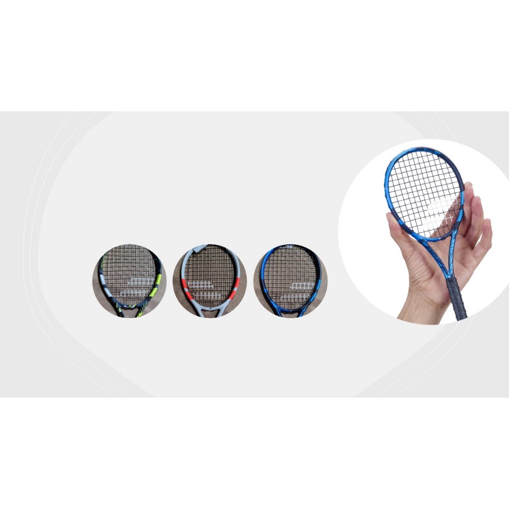 Babolat Mini Tennis Racket - Pure Aero, Pure Drive and Pure Strike ...