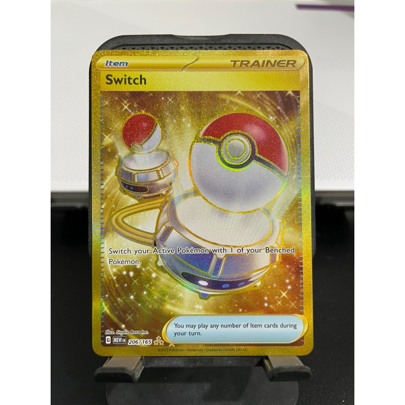 Switch Gold Secret (206/165) [Scarlet & Violet: 151] (SV3.5) (Pokemon ...