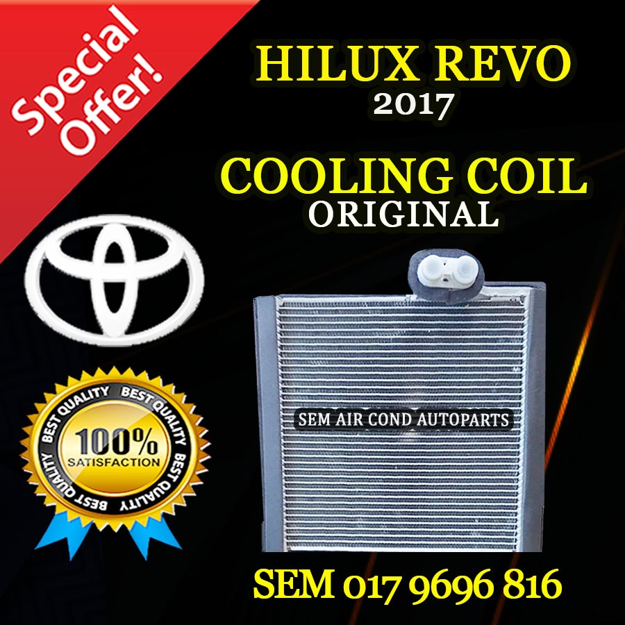 TOYOTA HILUX REVO NEW MODEL 2017 YEAR FRONT COOLING COIL/ EVAPORATOR ...