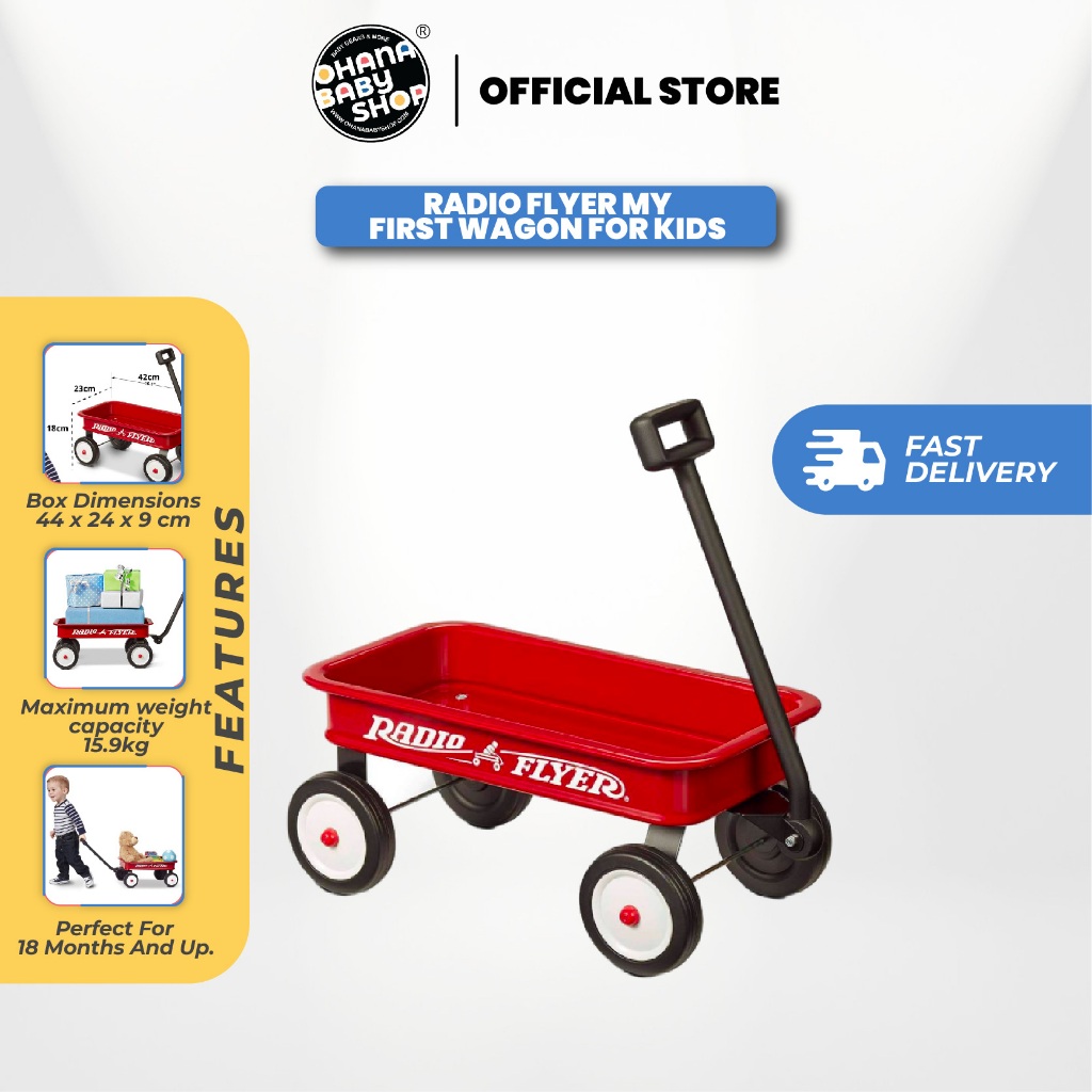 Radio Flyer My First Wagon for Kids | Shopee Singapore