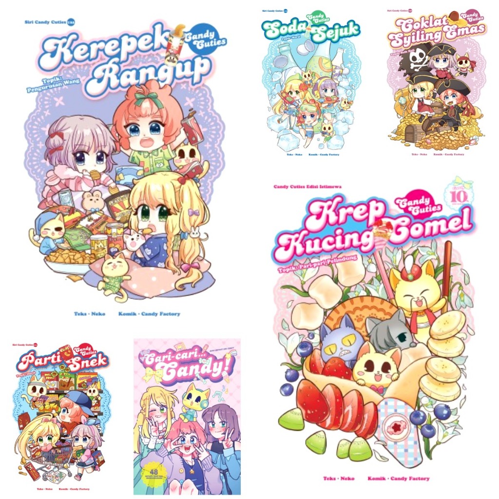 Comic Series Candy Cuties (KGS) | Shopee Singapore