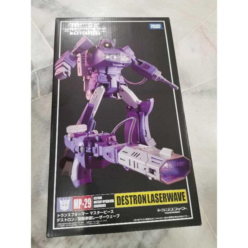 Transformers Masterpiece MP-29 Laserwave Shockwave (Box not perfect ...