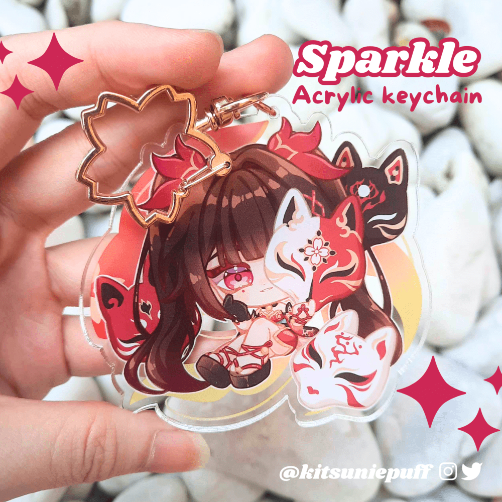 Sparkle Acrylic Keychain (Sparkle - HSR Honkai Star Rail) | Shopee ...