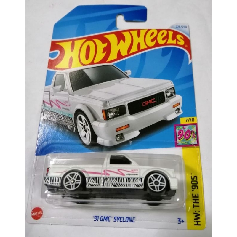 Hotwheels 91 GMC Syclone White Case M 2024 | Shopee Singapore